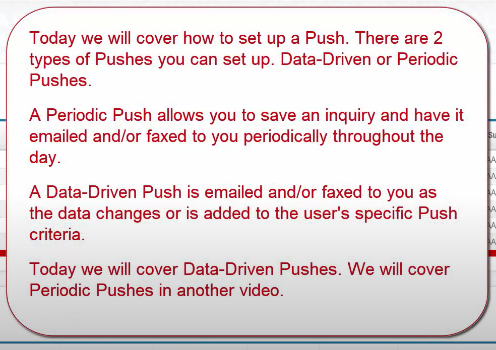 T4 Video Series | Setting up a Push (Data-Driven) – Transport4