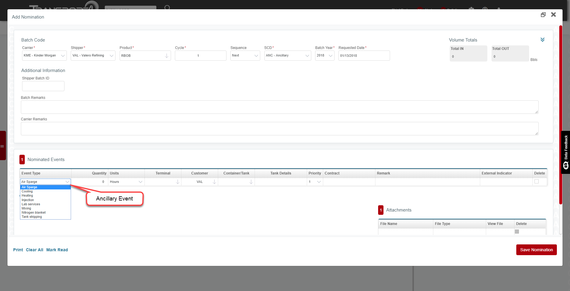 Kinder Morgan Terminal Nominations | An Overview – Transport4