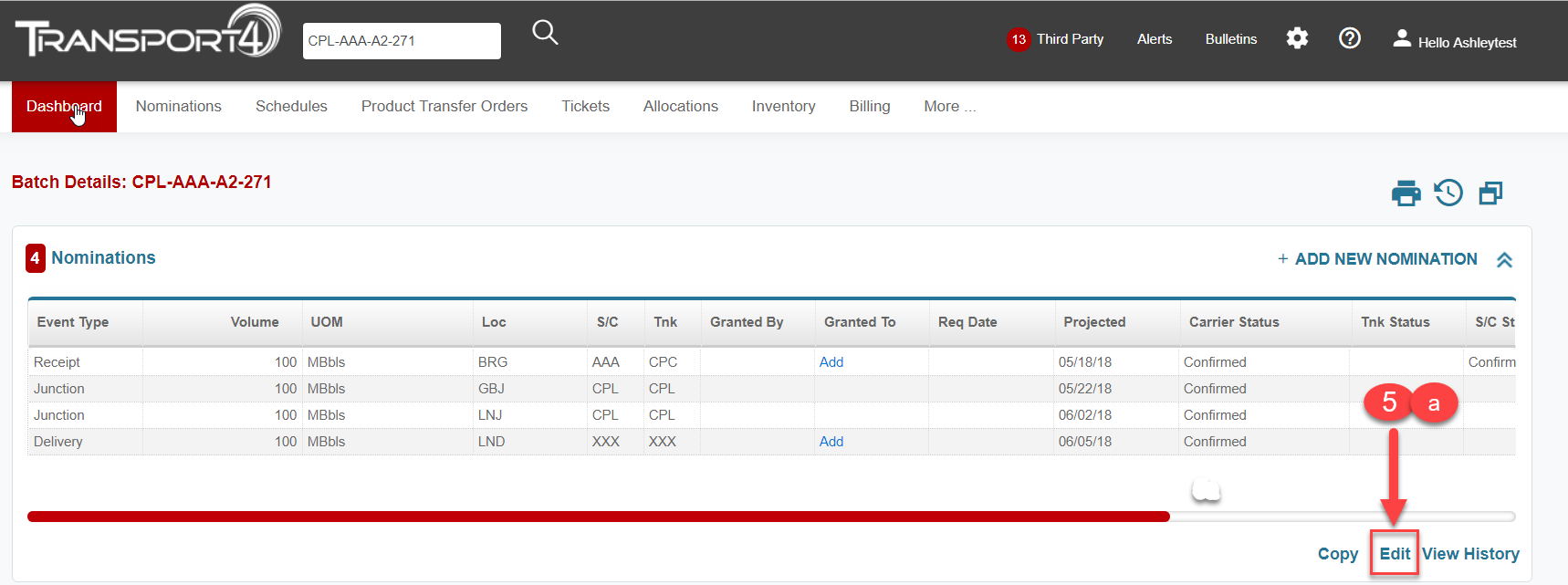 CPL | Initiating a Product Title Transfer – Transport4